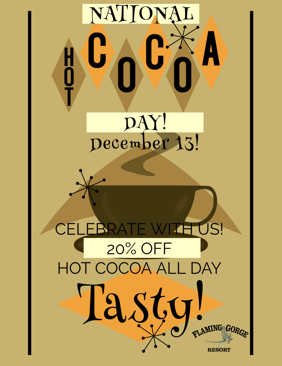National Hot Cocoa Day! - Flaming Gorge Resort